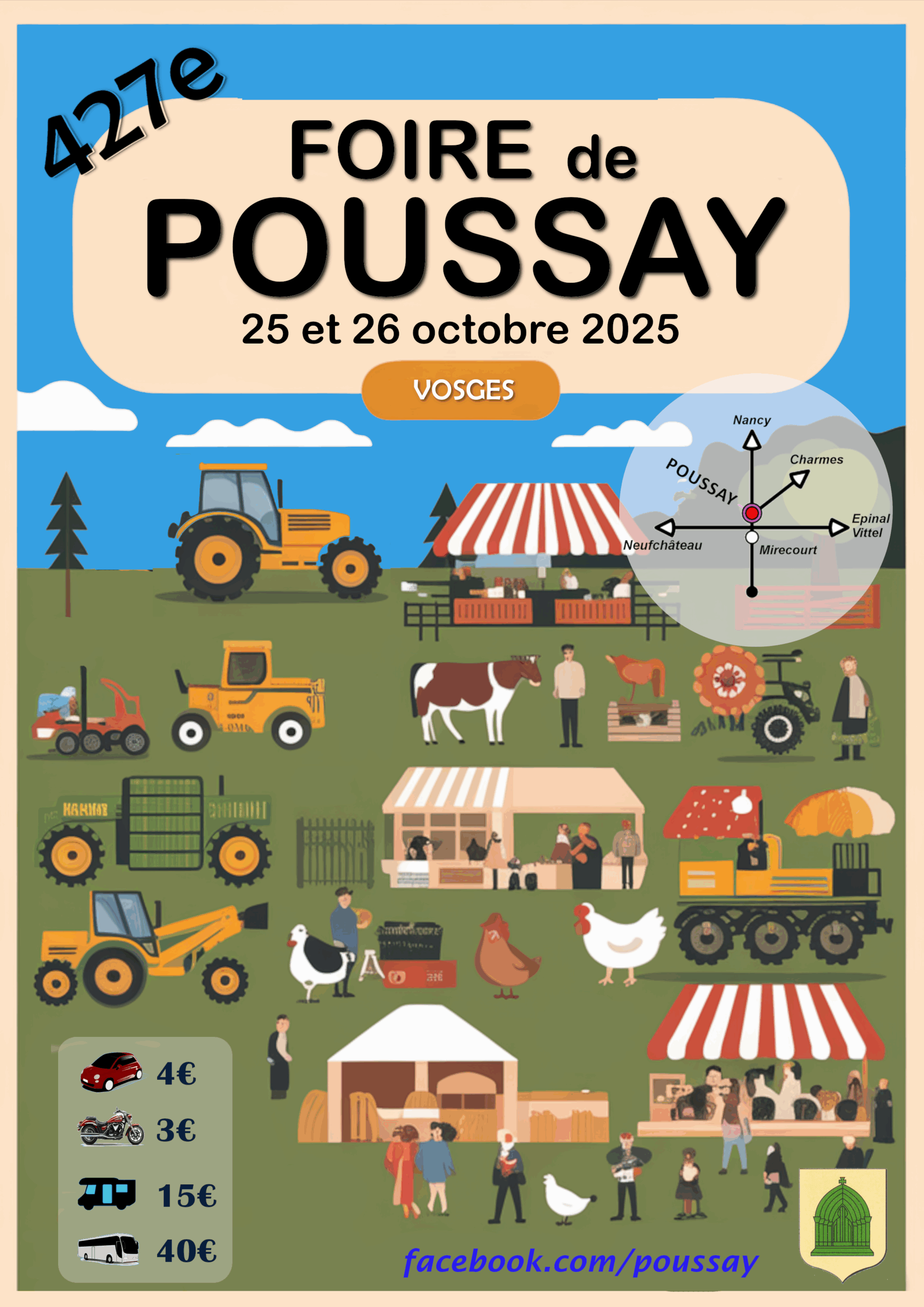 Foire de Poussay 2025 – Commune de Poussay